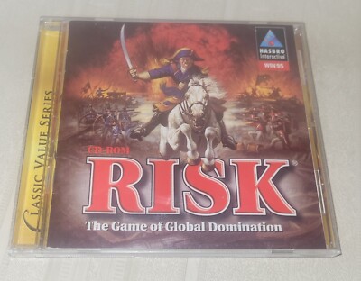 RISK The Game Of Global Domination CD-ROM 1997 Hasbro Interactive ...