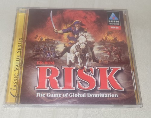 RISK The Game Of Global Domination CD-ROM 1997 Hasbro Interactive ...