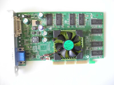 Scheda video interna usata PNY Nvidia P162 Geforce FX5200 128mb VGA DVI ...