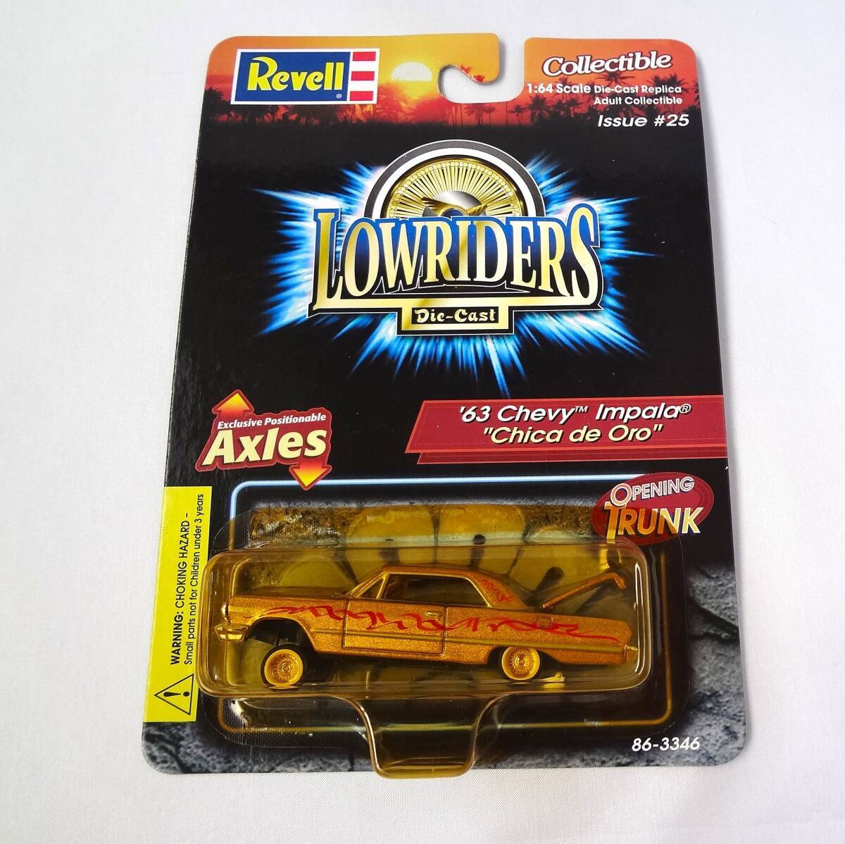 Y97 Revell Level 1/64 63 Chevy Impala Chica de Oro Chevy Impala ...