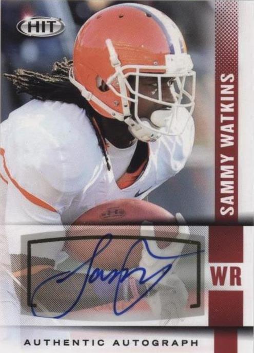 2014 SAGE Hit - Autographs Sammy Watkins #A2 (AU, RC) for sale online ...
