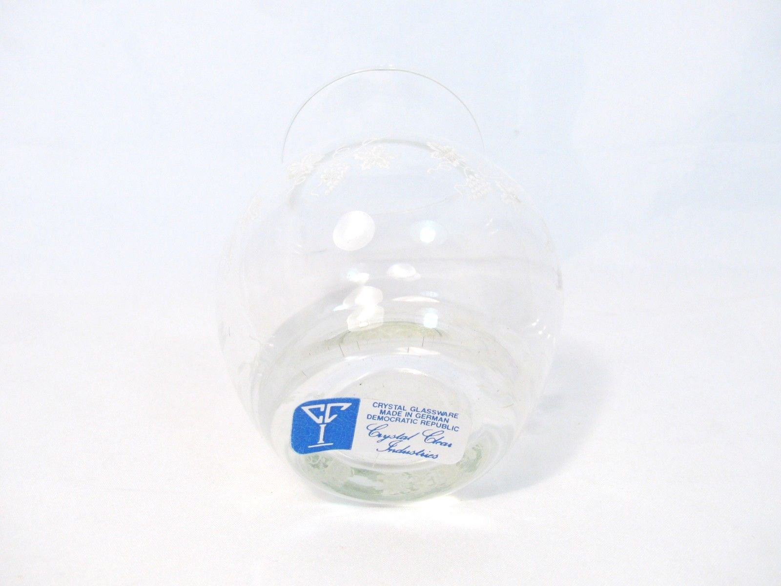 Stylesetter St PauloCrystal Glass Bud Flower Vase Handcut Mouth Blown ...