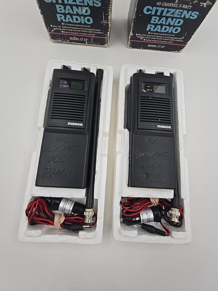 Maxon Citizens Band Radio CB Model 27-LP 40 Channel 5-Watt | eBay