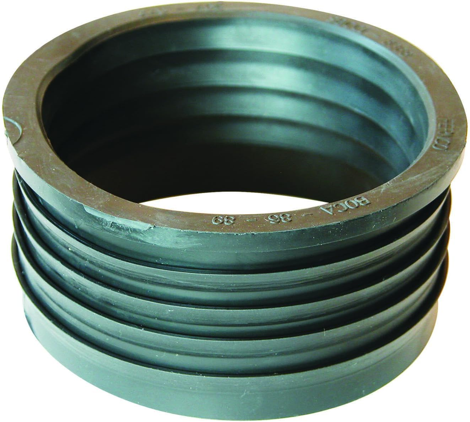 Bushing 4x4in Cast Iron Hub Adapter Connects Plastic DWV Pipe Black | eBay