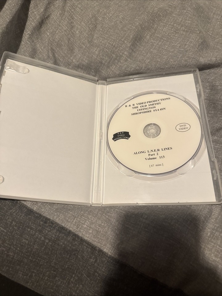 B&R Video Productions Vol 113 Along LNER Lines Part 2 Steam Railway DVD ...