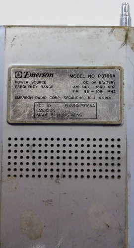 Vintage transistor radio General Electric, Stellar 8, Jade 7, Emerson ...