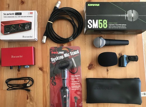 Music recording studio equipment (bundle) | eBay