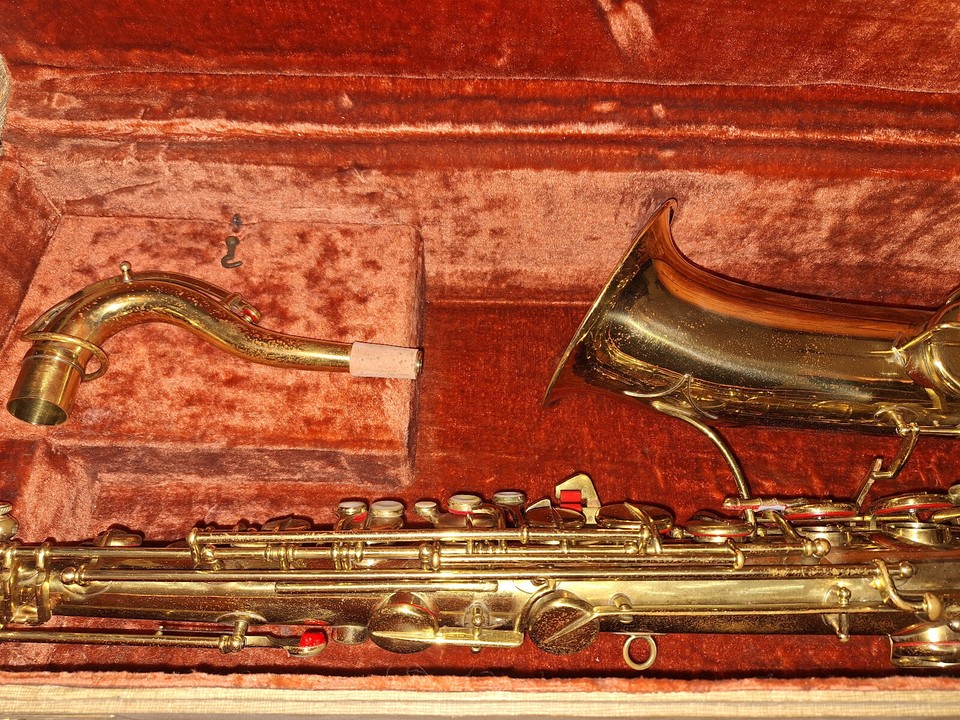 Getzen Elkhorn (Rampone stencil) Vintage Tenor Saxophone with Case ...