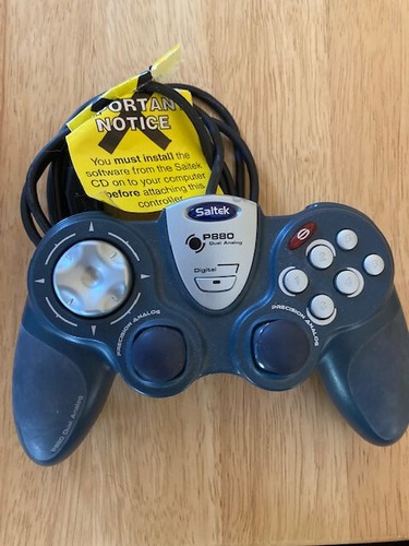 Saitek P880 Dual Analog Gamepad PC Game Controller Joystick USB | eBay