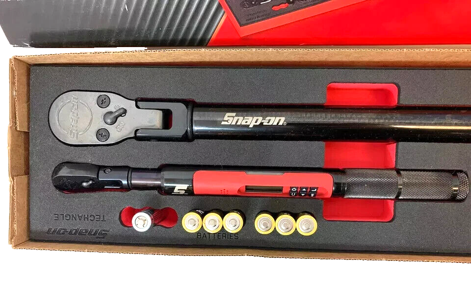 New Snap-on™ ATECHFSET02R 3-piece TechAngle Flex-Head Torque Wrench Foam Set | eBay