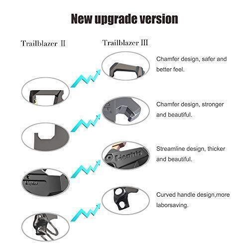 Hephis Key Chains Keychain Bottle Opener Heavy Duty and Bigger 2 ...