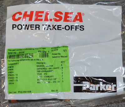 CHELSEA 328170-203X PTO STUD MOUNTING KIT 378018 379423-14 16 379457-13 ...