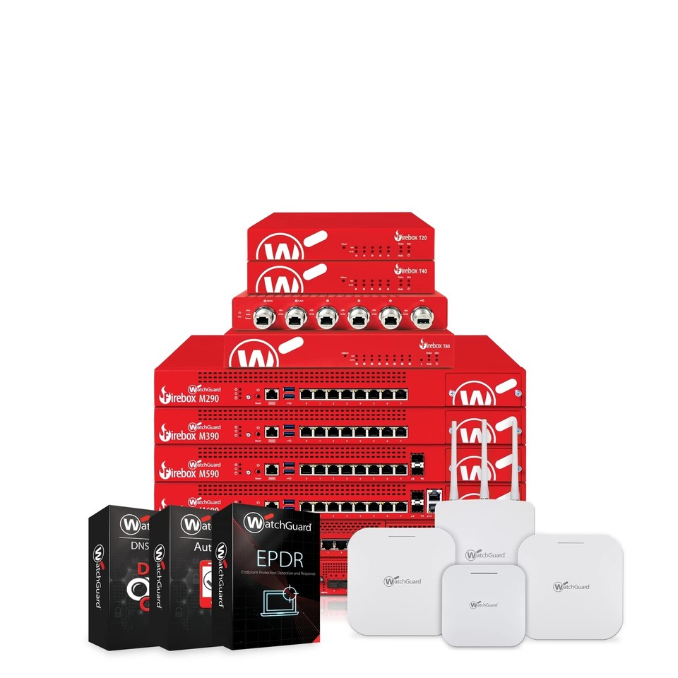 WatchGuard Firebox T85-PoE Network Security/Firewall Appliance ...