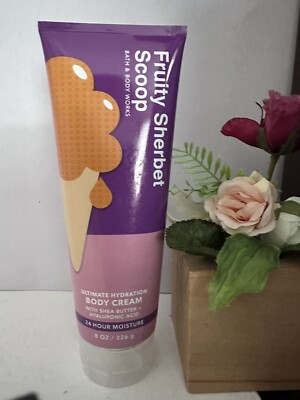 1 New FRUITY SHERBET SCOOP BATH & BODY WORKS BODY CREAM LOTION | eBay
