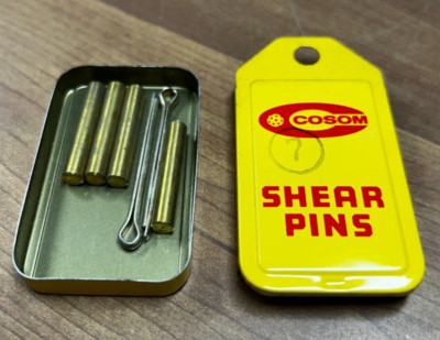NIB NOS OEM OMC Evinrude Johnson Cosom Shear Pins #7 4 Pin / 2 Cotter ...