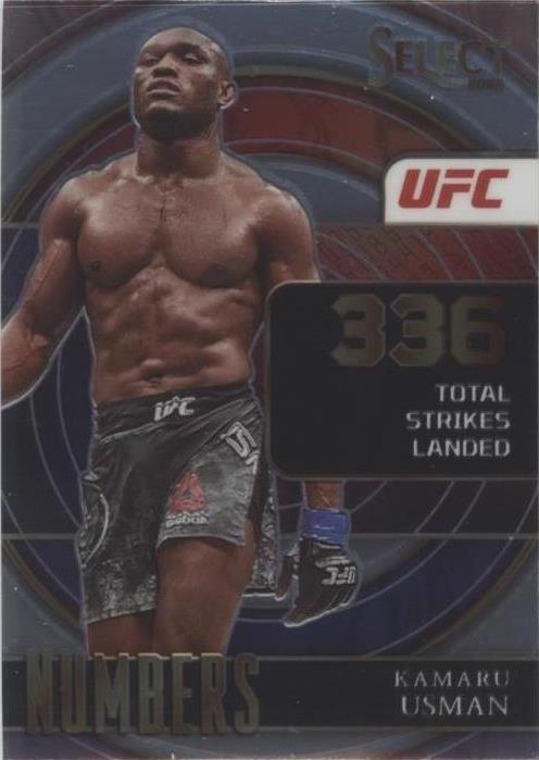 2022 Panini Select UFC - Select Numbers Kamaru Usman #1 for sale online ...