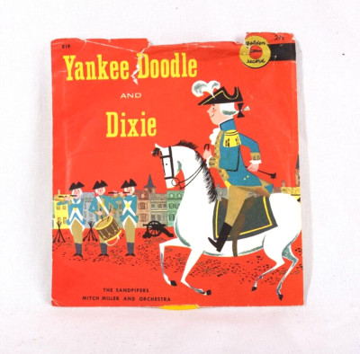 Yankee Doodle / Dixie by Mitch Miller, The Sandpipers, 6" 45 rpm record ...