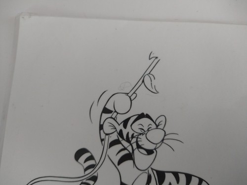 Vintage Disney's Tigger Tattoo Flash Sheet. Cute Different Poses Of ...