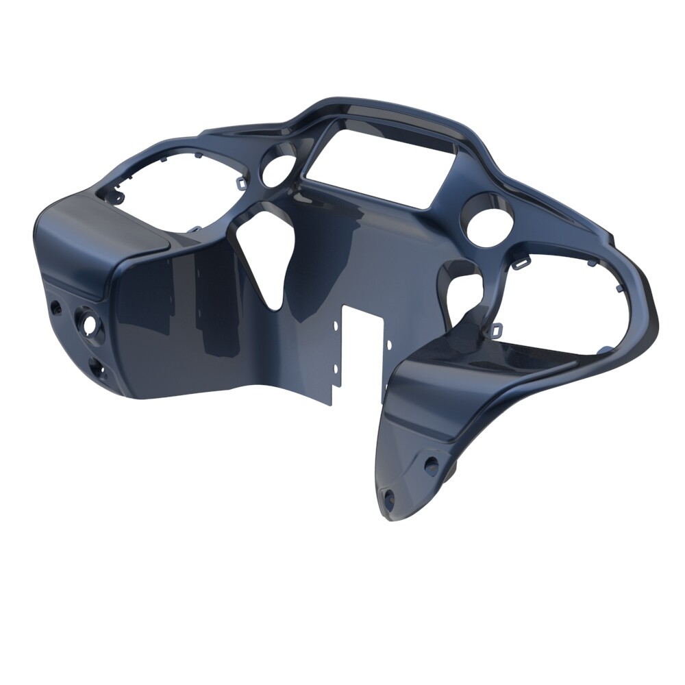 Midnight Blue Inner Fairing Glove Box Doors For Harley Road Glide FLTRX ...