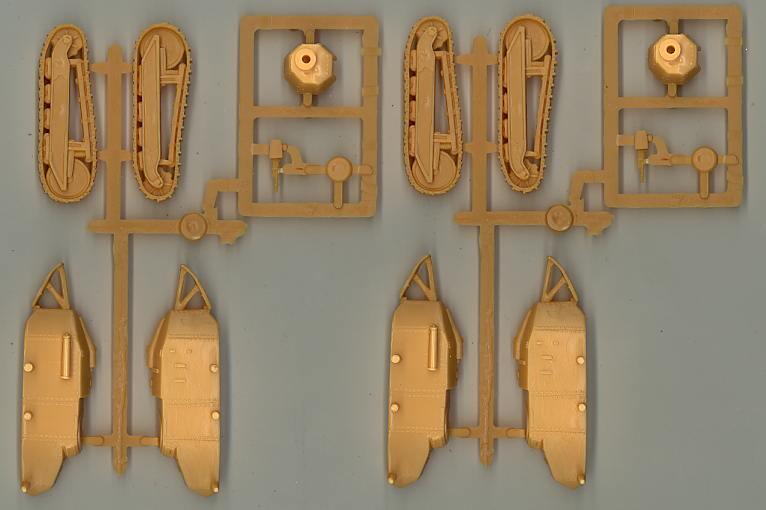 HaT Miniatures 1/72 RENAULT FT-17 TANK with HOTCHKISS MACHINE GUN ...