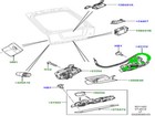 GENUINE LAND ROVER LATCH REAR END DOOR TAILGATE RANGE ROVER SPORT 12-13 ...