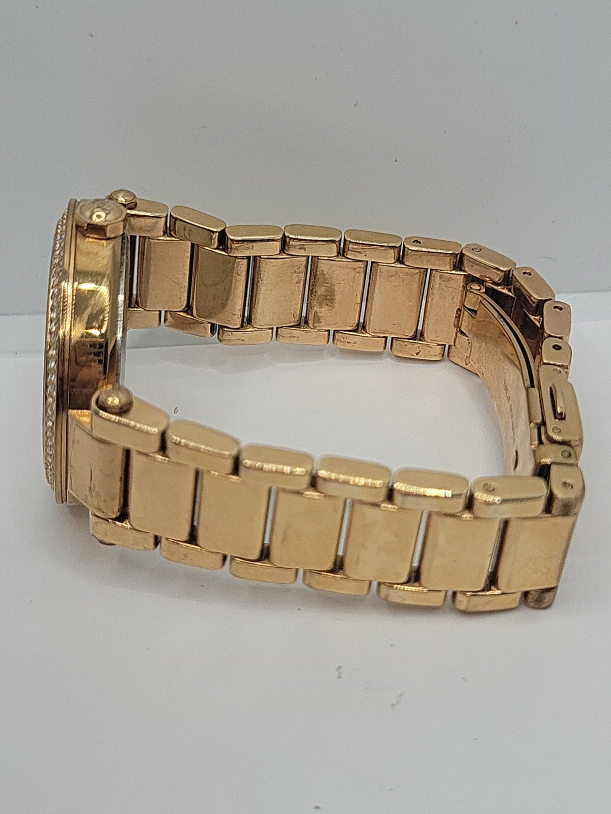 Michael Kors Parker MK5781 Womens Stainless Steel Analog Dial Quartz ...