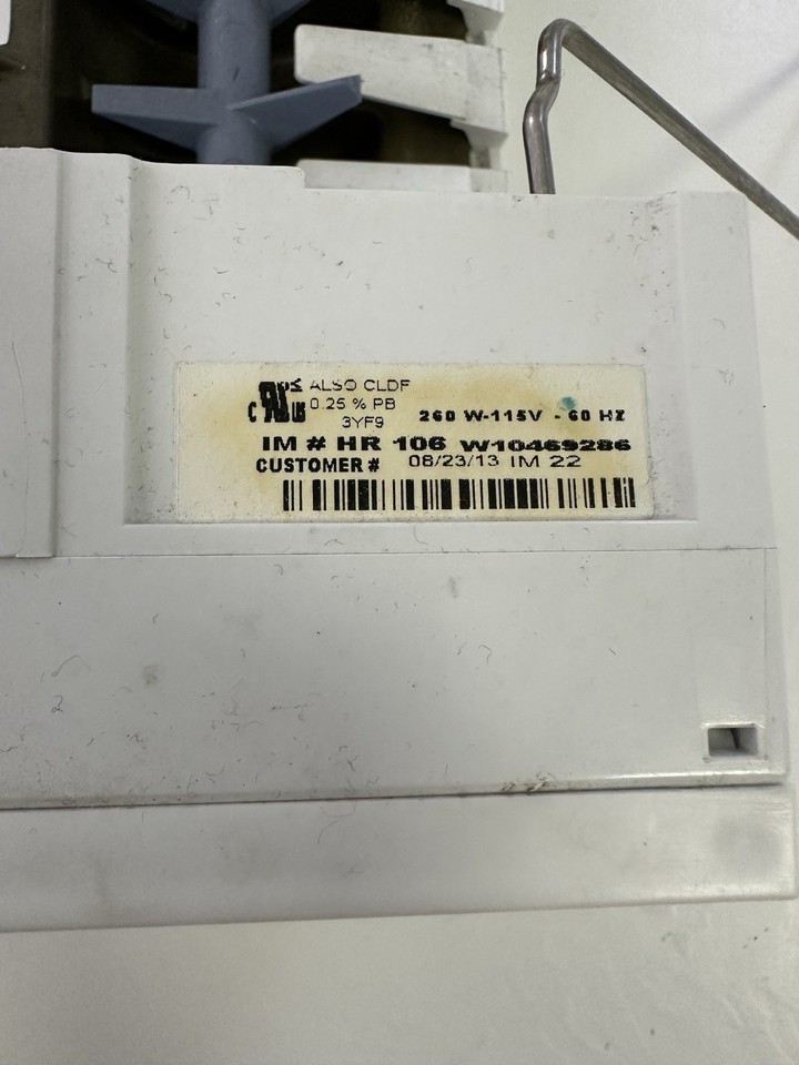 Kitchen Aid Refrigerator Ice Maker Part W10469286 Open Box Free ...