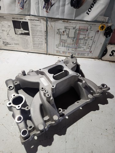 Mondello Intake Manifold Midrise Air Dual Plane for Olds 400-455 ...