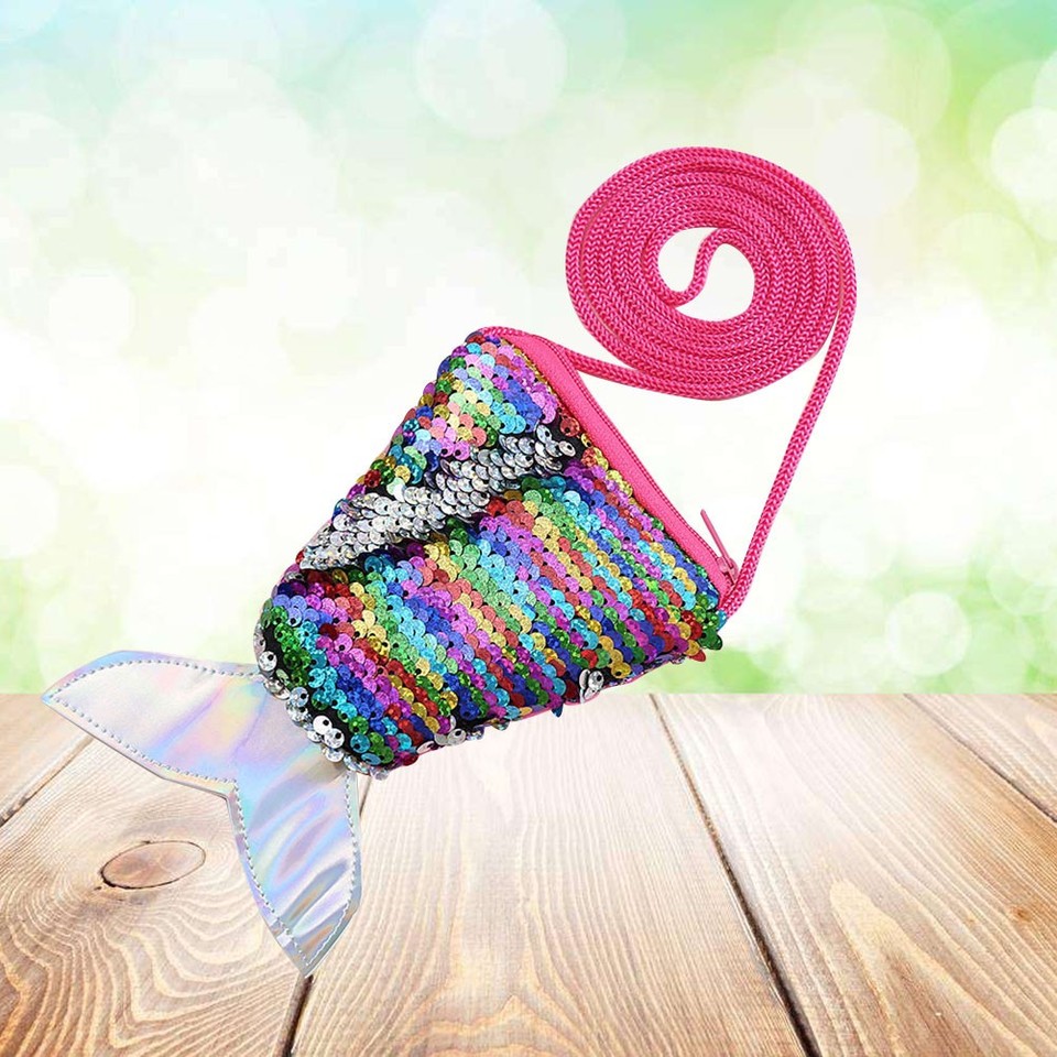 Women Coin Purse Fashion Change for Girls Children's Mermaid Bag | eBay ...