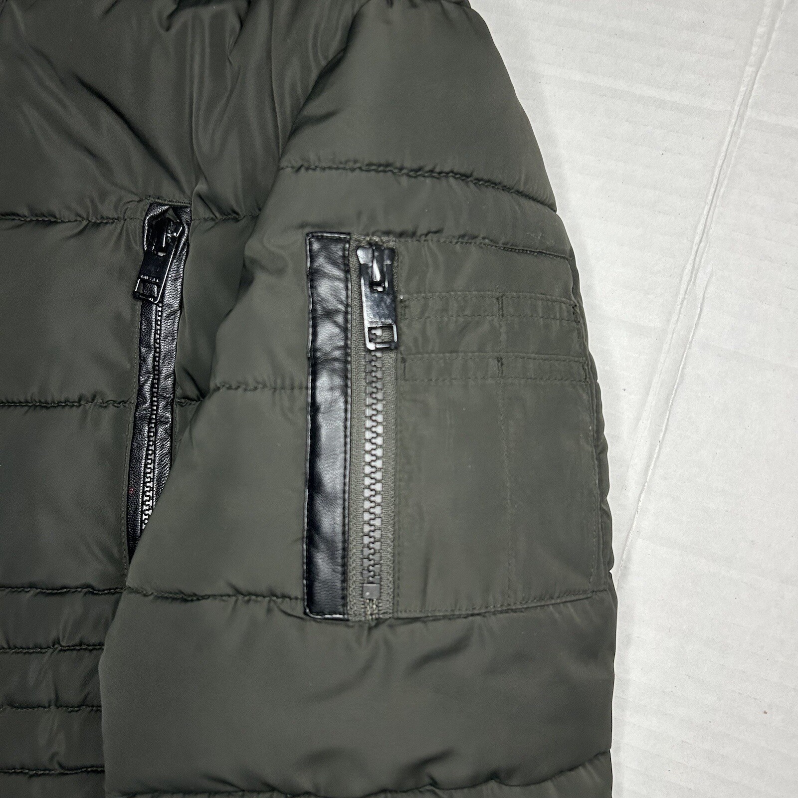 Diesel Insulated Puffer Parka Jacket Women’s 14 Milit… - Gem