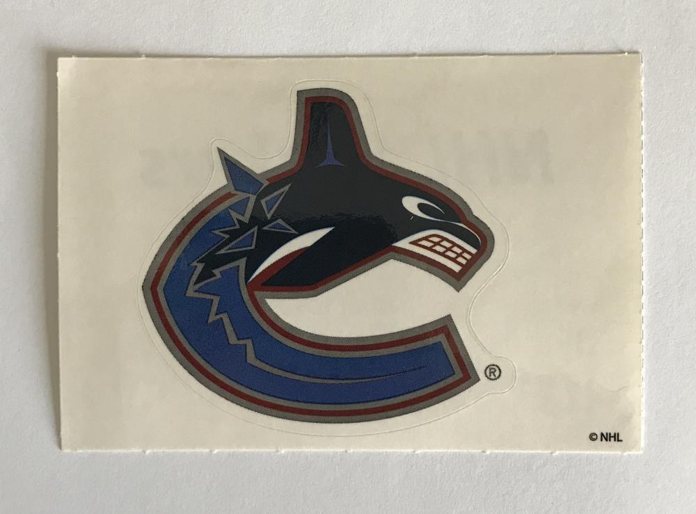 (HCW) Vancouver Canucks Banner Coloured Decal Sticker 4"x3" NHL *FREE ...