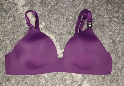 VS wireless lightly lined Logo bra BRAND NEW size 34b Blackberry | eBay
