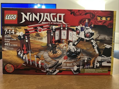 Lego Ninjago Masters of Spinjitzu Set 2520 Ninjago Battle Arena - New ...