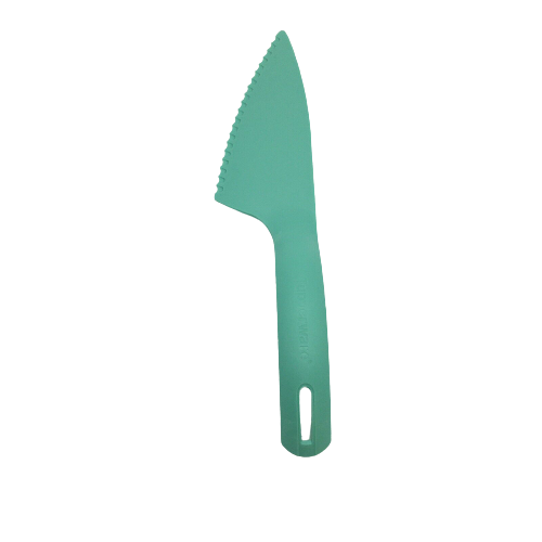 Tupperware Cut N Serve Pie Cake Pastry Cutter Knife Serrated Edge Mint ...