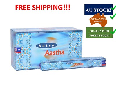 Aastha Satya Masala Incense Sticks, 15g [12 pack] | eBay Australia