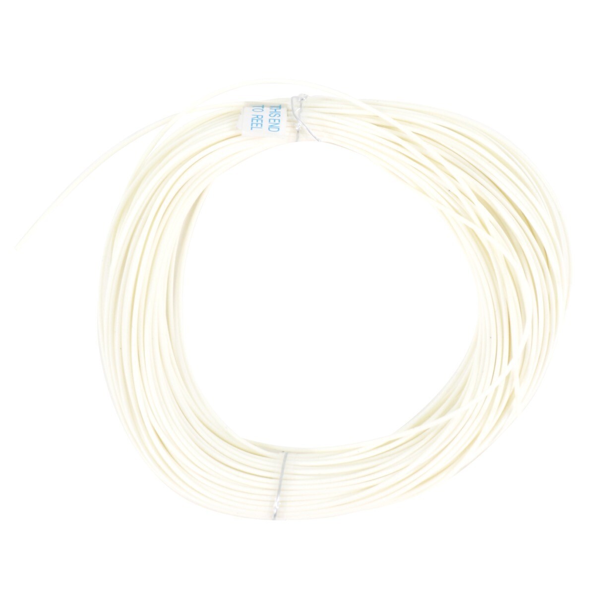 Clam Rattle Reel Tip Up Line - White Glow - 35lb Test - 75 feet - Ice ...