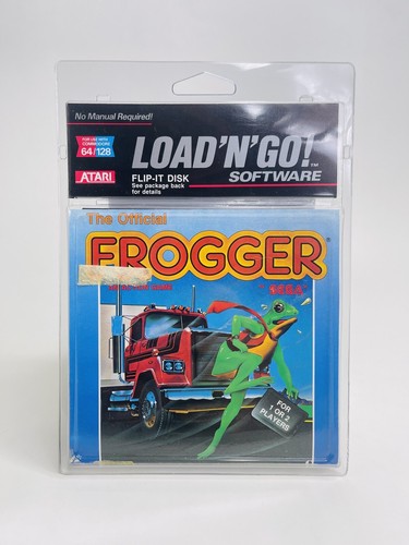 The Official Frogger Commodore 64 1981 Sega Sierra Vision Arcade Game ...