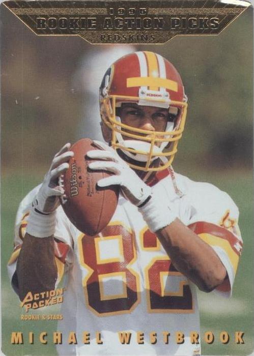 1995 Action Packed Rookies & Stars - Michael Westbrook #103 (RC) for ...