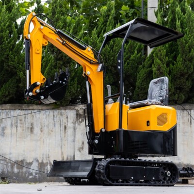 Mini Excavator 13.5HP Micro Crawler Excavator Small Digger Roof USA ...