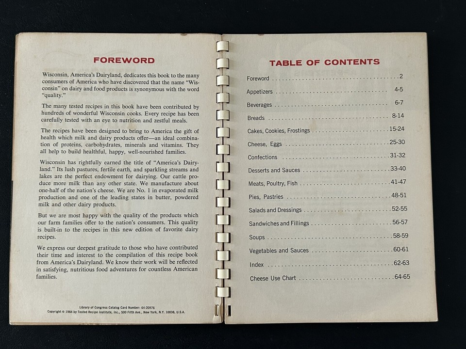 Favorite Recipes From Americas Dairyland Cookbook PB Wisconsin World ...