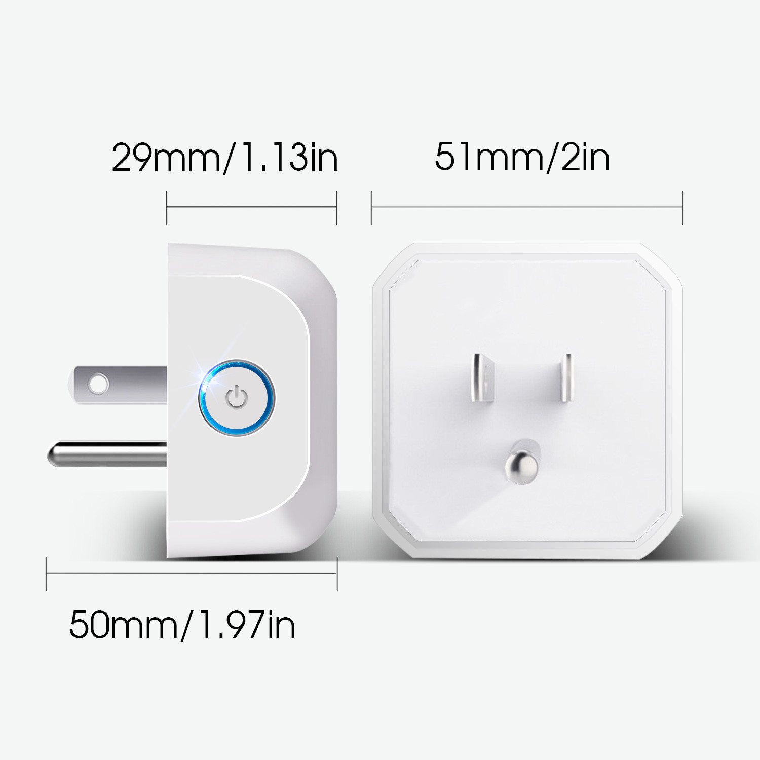 3 Pack WiFi Smart Plug APP Remote Control Timer Outlet Power Socket US ...