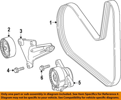 MERCEDES OEM 15-23 C400 Cooling Belts Pulleys-Serpentine Belt ...