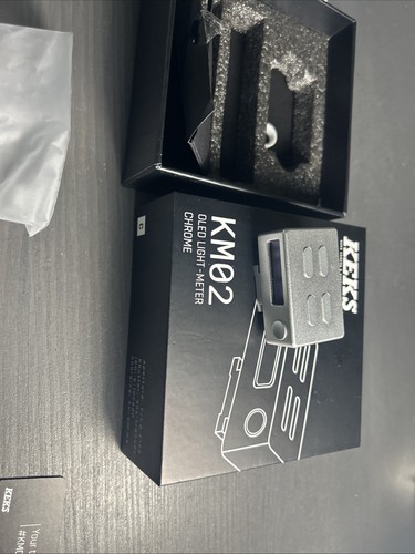 KEKS KM02 OLED Light Meter Sliver *MINT* Original Box | eBay