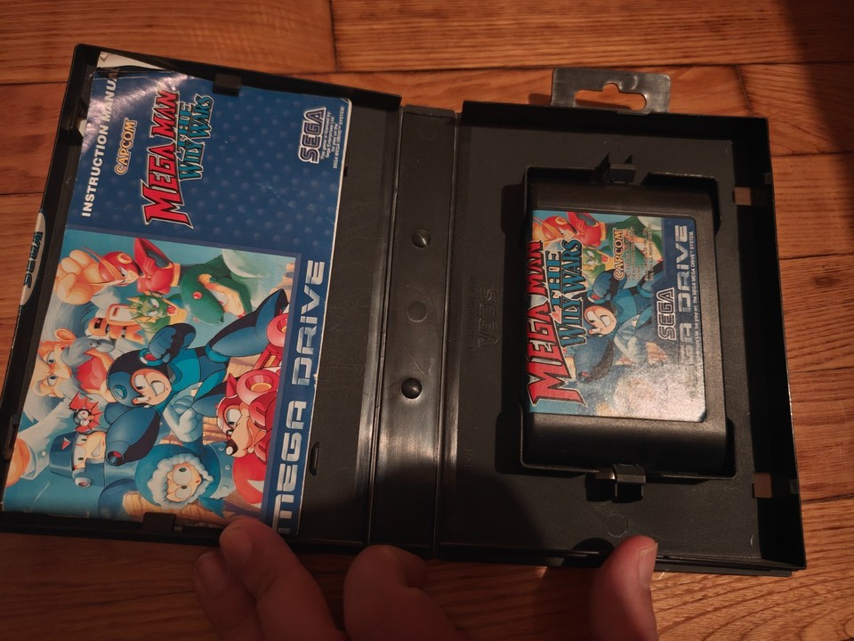 Mega Man - The Wily Wars - SEGA MEGA DRIVE *Original*CIB(PAL 1994 ...
