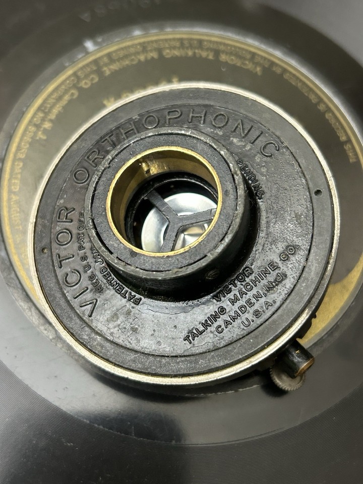 SERVICED Victor Victrola Orthophonic NICKEL Soundbox Reproducer | eBay