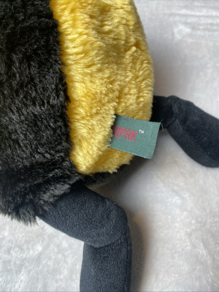 Unipak Plumpee Bee Plush Sitting 12” Bumblebee Weighted Stuffed Animal ...