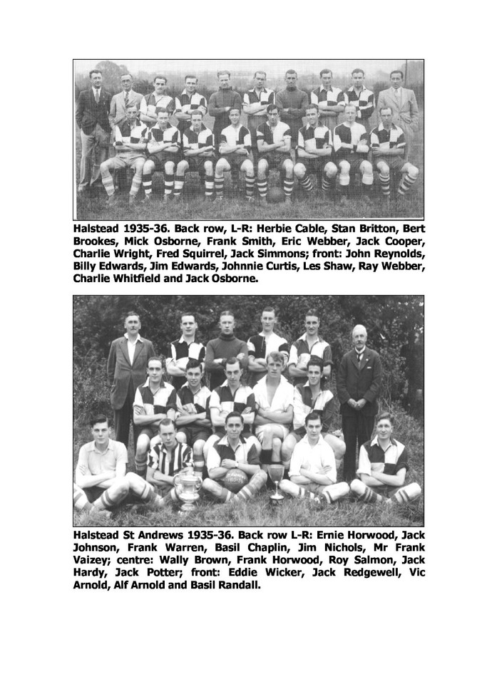 BOOK. Halstead Town FC 1879-2025 Revised and updated. | eBay UK