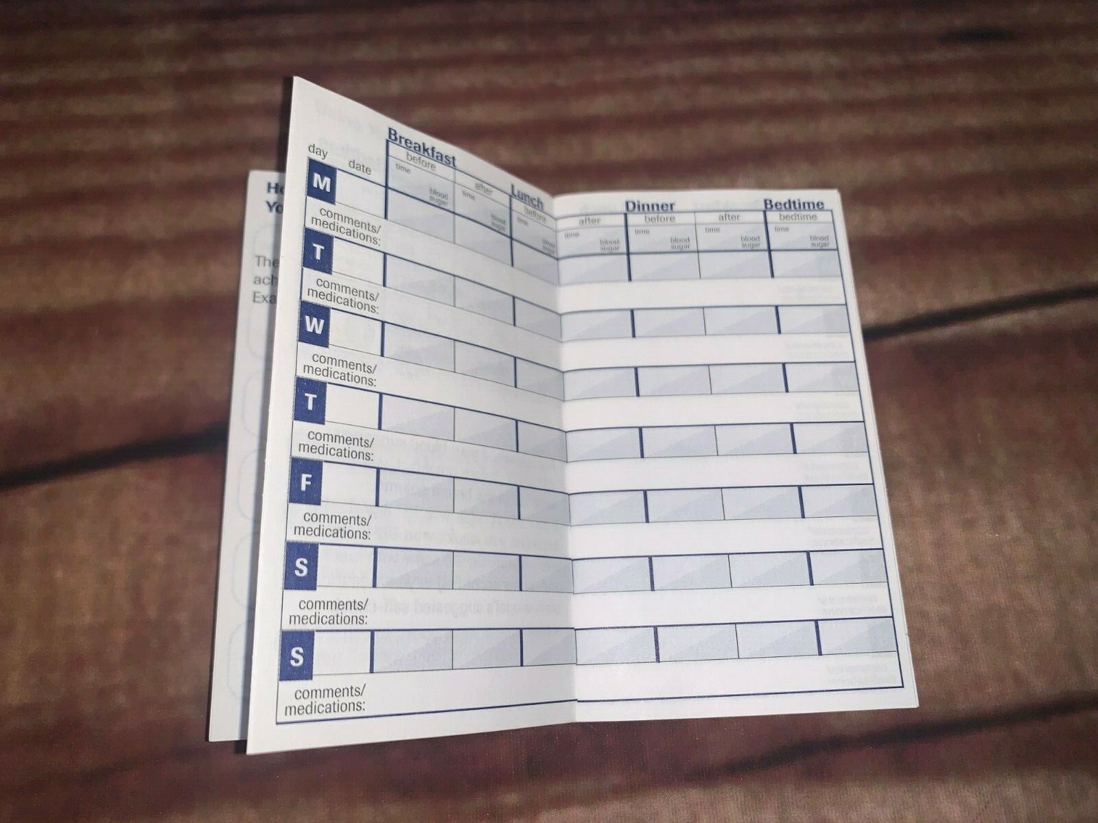 15 WEEK ROCHE ACCU-CHEK DAILY LOG BOOK JOURNAL / DIARY | eBay