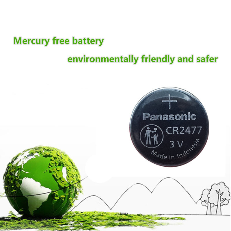 New 20x 3V CR2477 KCR2477 For Panasonic Memory Backup Battery Button ...