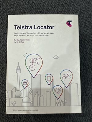 Telstra Locator Tags - (2 x Bluetooth Tags and 1 x Wi-Fi Tag) In ...